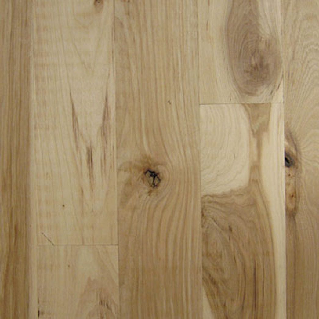 Unfinished Hickory #3 - 5" Solid Hardwood Xulon Flooring – Woodwudy ...