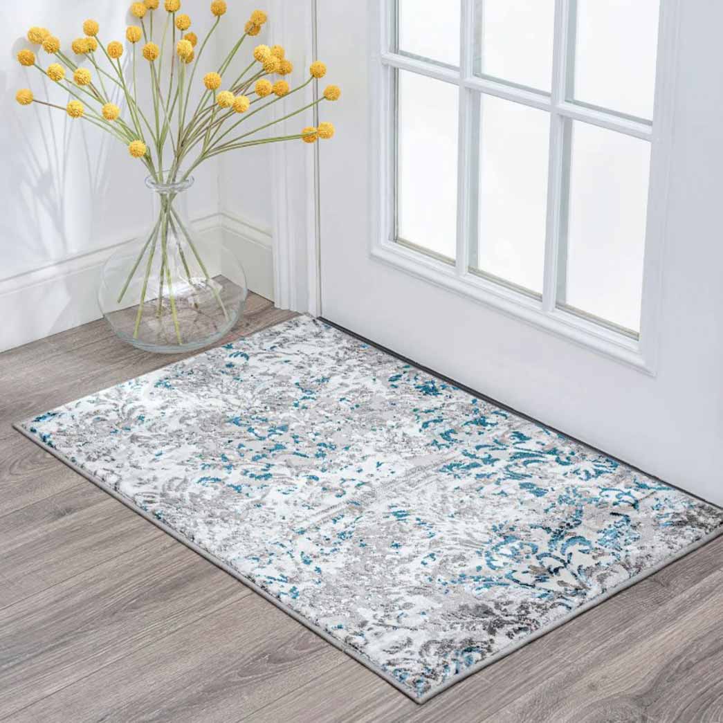 Tayse Area Rugs Antik Blue ANT2011 See This And More At Woodwudy.com ...