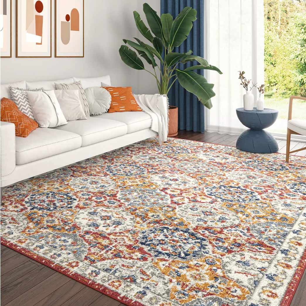 Tayse Area Rugs Chelsea Multi-Color CHL1100 Buy Yours Today! – Woodwudy ...